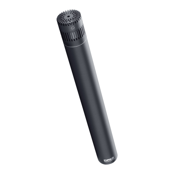 DPA 4011 USER MANUAL Pdf Download | ManualsLib