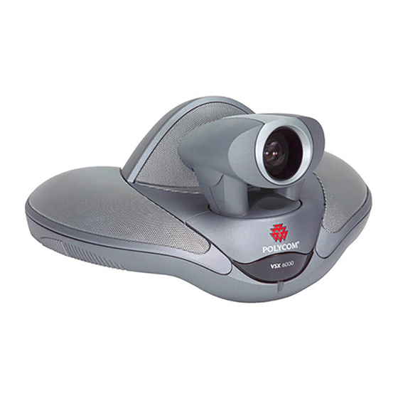 POLYCOM VSXTM 6000 USER MANUAL Pdf Download | ManualsLib