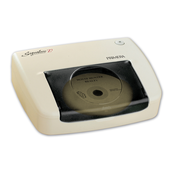 PRIMERA SIGNATURE Z1 USER MANUAL Pdf Download | ManualsLib