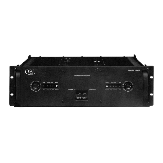 QSC 3800 SPECIFICATIONS Pdf Download | ManualsLib