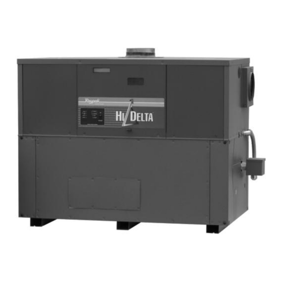 RAYPAK HI DELTA 302B INSTALLATION & OPERATING INSTRUCTIONS MANUAL Pdf ...