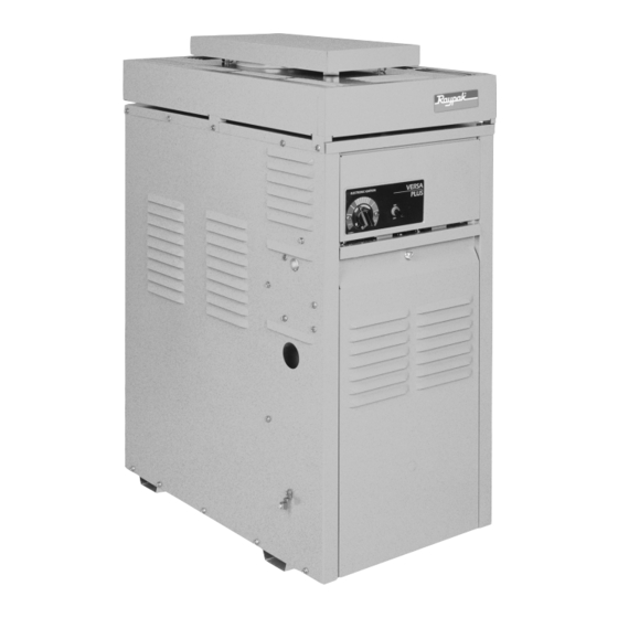 RAYPAK 155A VERSA ILLUSTRATE PARTS LIST Pdf Download | ManualsLib