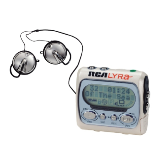 RCA RD1075 USER MANUAL Pdf Download | ManualsLib