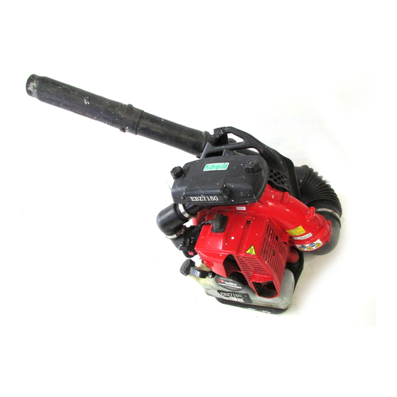 REDMAX EBZ7150 OWNER'S/OPERATOR'S MANUAL Pdf Download | ManualsLib