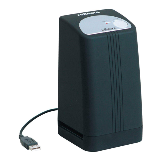 REFLECTA XSCAN FILM SCANNER USER MANUAL Pdf Download | ManualsLib