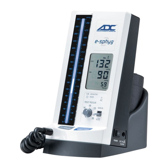 ADC E-SPHYG 2 USER MANUAL Pdf Download | ManualsLib