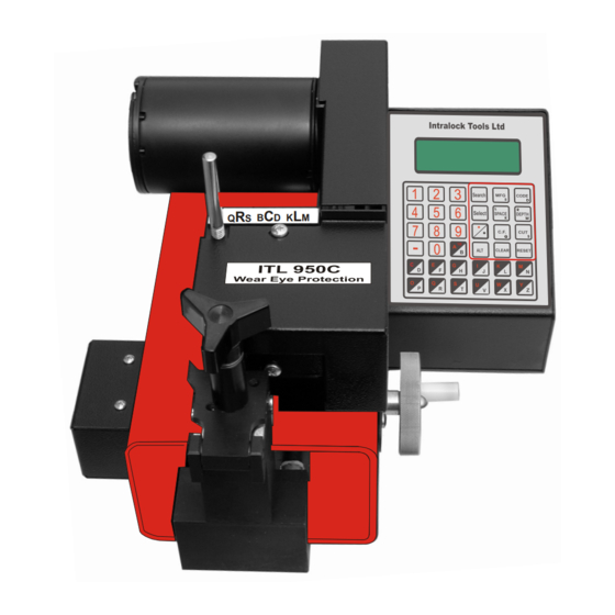 INTRALOCK TOOLS 950C OPERATION MANUAL Pdf Download | ManualsLib