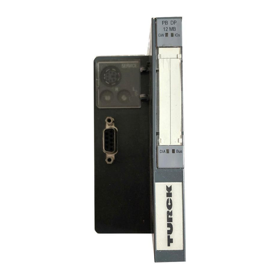 TURCK BL20-B3S-SBB HARDWARE AND ENGINEERING Pdf Download | ManualsLib