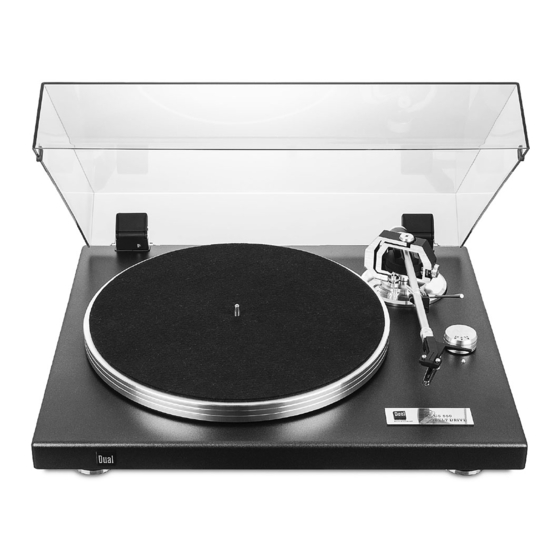 DUAL CS 550 OPERATING INSTRUCTIONS MANUAL Pdf Download | ManualsLib