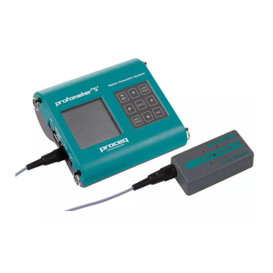 PROCEQ PROFOMETER 5+ OPERATING INSTRUCTIONS MANUAL Pdf Download ...