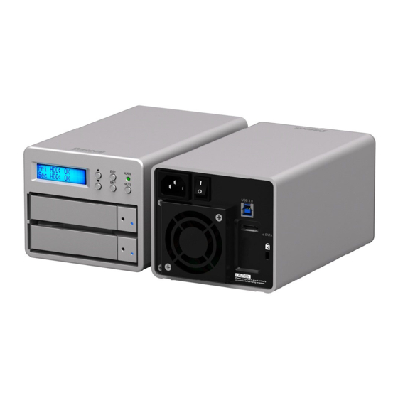 STARDOM SOHORAID SR2-SB3+ USER MANUAL Pdf Download | ManualsLib