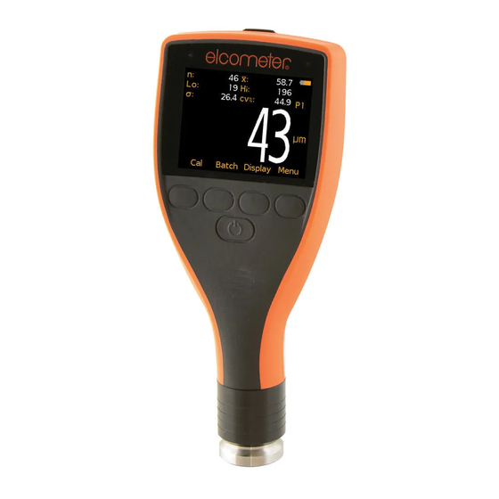 ELCOMETER E224C-BI QUICK REFERENCE MANUAL Pdf Download | ManualsLib