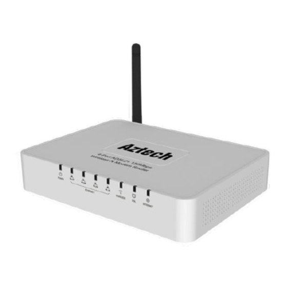 AZTECH DSL5018EN(1T1R) EASY START MANUAL Pdf Download | ManualsLib