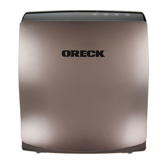 ORECK AIRVANTAGE OWNER'S MANUAL Pdf Download | ManualsLib