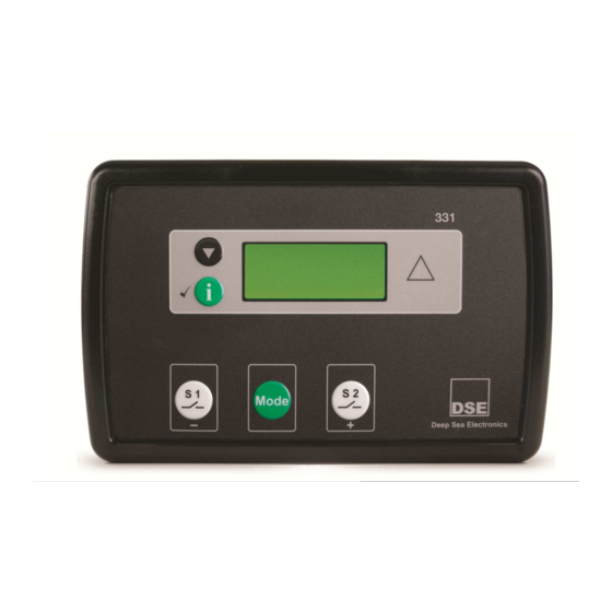 DSE DSE331 OPERATOR'S MANUAL Pdf Download | ManualsLib