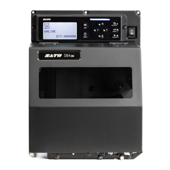SATO S84EX CONFIGURATION MANUAL Pdf Download | ManualsLib