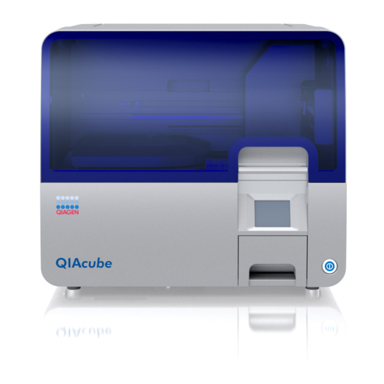 QIAGEN QIACUBE USER MANUAL Pdf Download | ManualsLib