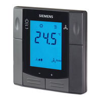 Siemens RDF340 Series Manuals | ManualsLib