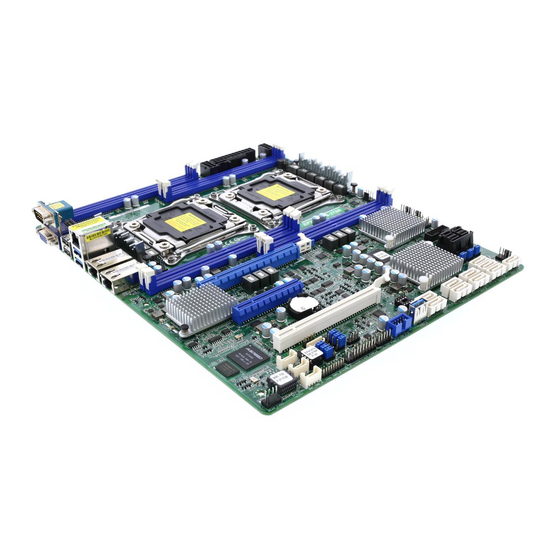 ASROCK RACK EP2C612D8 QUICK INSTALLATION MANUAL Pdf Download | ManualsLib