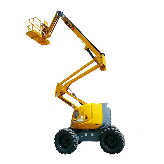 HAULOTTE HA16PX TECHNICAL TRAINING MANUAL Pdf Download | ManualsLib