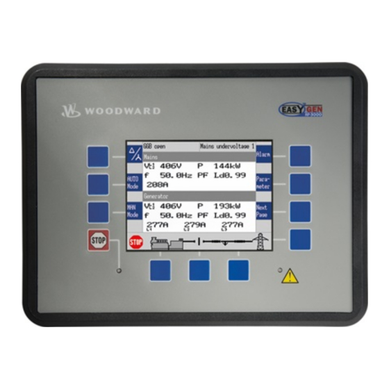 WOODWARD EASYGEN-3400 P1 MANUAL Pdf Download | ManualsLib