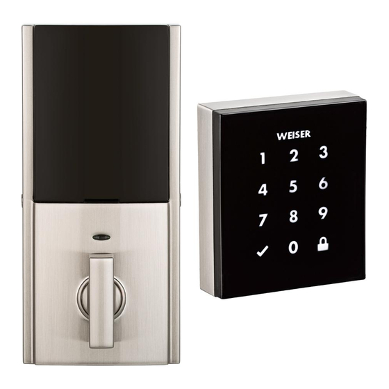 WEISER OBSIDIAN INSTALLATION AND USER MANUAL Pdf Download | ManualsLib