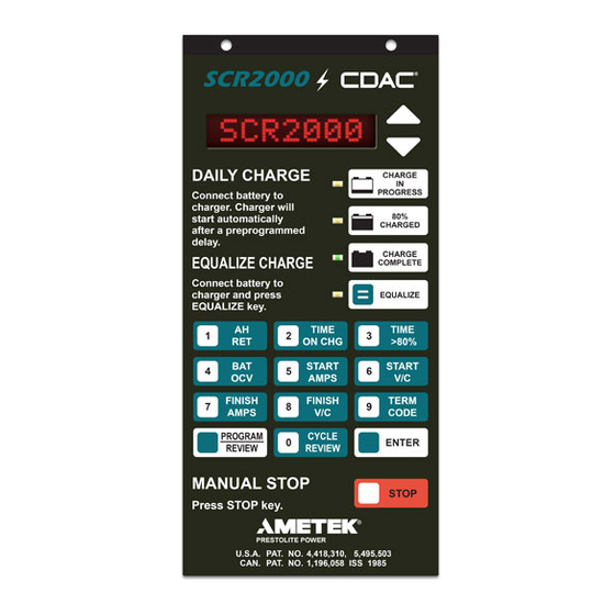 AMETEK SCR2000 OWNER'S MANUAL Pdf Download | ManualsLib