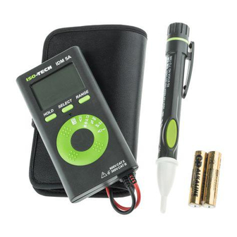 ISO-TECH IDM5 INSTRUCTION MANUAL Pdf Download | ManualsLib