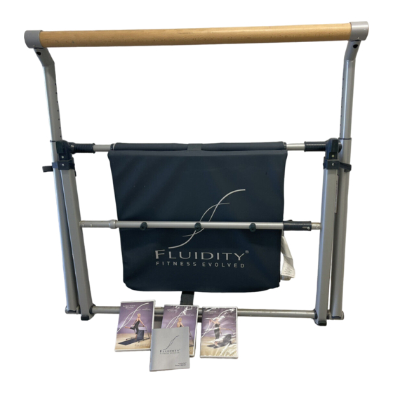 FLUIDITY BARRE OWNER'S MANUAL Pdf Download | ManualsLib