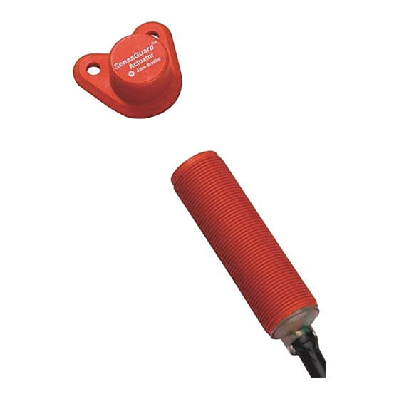 ALLEN-BRADLEY SENSAGUARD 440N-Z21S16A INSTALLATION INSTRUCTIONS MANUAL ...