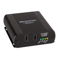 CRESTRON USB-EXT-2 INSTALLATION MANUAL Pdf Download | ManualsLib