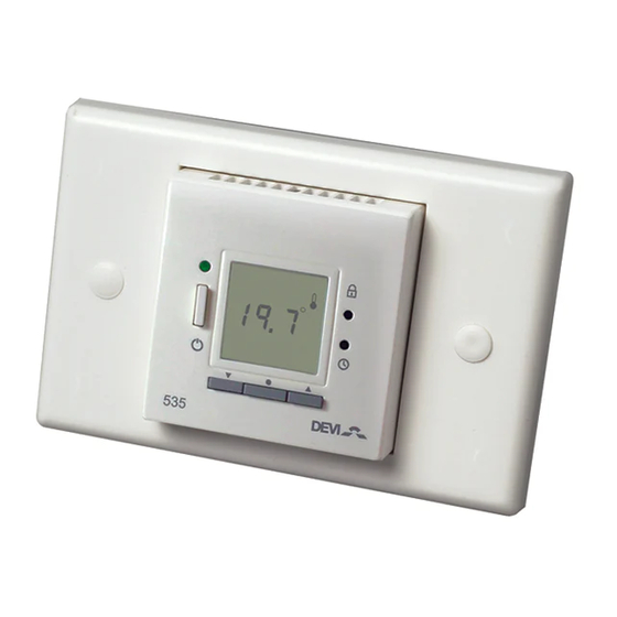 DEVI DEVIREG 535 PROGRAMMING INSTRUCTIONS Pdf Download | ManualsLib