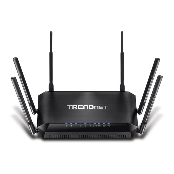 TRENDNET AC3200 USER MANUAL Pdf Download | ManualsLib