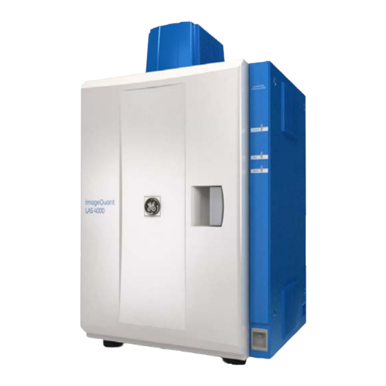 GE IMAGEQUANT LAS 4000 ORIGINAL INSTRUCTIONS MANUAL Pdf Download ...