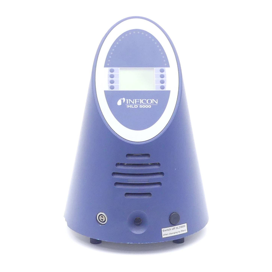 INFICON HLD5000 TECHNICAL HANDBOOK Pdf Download | ManualsLib