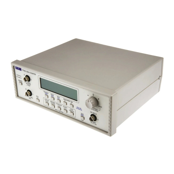 TTI TF930 SERVICE MANUAL Pdf Download | ManualsLib