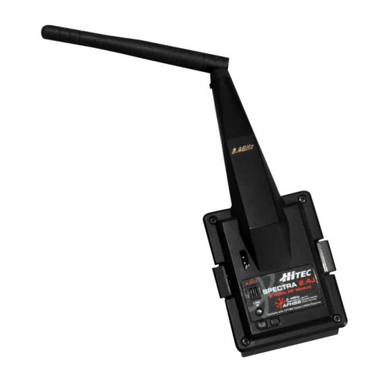 HITEC SPECTRA 2.4J INSTRUCTIONS Pdf Download | ManualsLib