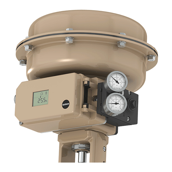 SAMSON 3730-1 QUICK MANUAL Pdf Download | ManualsLib