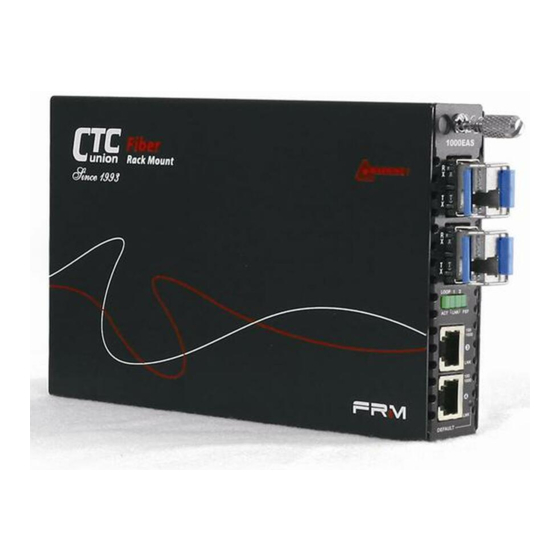 CTC UNION FRM220A-1000EAS/X USER MANUAL Pdf Download | ManualsLib