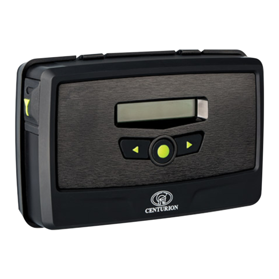 CENTURION SYSTEMS G-ULTRA QUICK MANUAL Pdf Download | ManualsLib