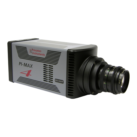 PRINCETON INSTRUMENTS PI-MAX4 MANUAL Pdf Download | ManualsLib