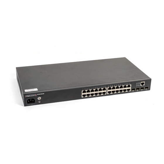 EDGE-CORE ECS4100-26TX QUICK START MANUAL Pdf Download | ManualsLib