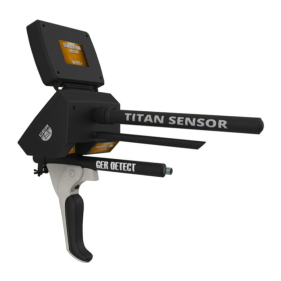 GER DETECT TITAN GER-400 USER MANUAL Pdf Download | ManualsLib
