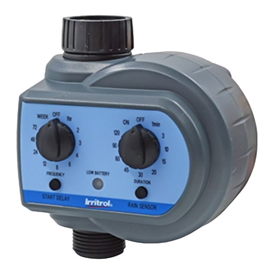 IRRITROL IT-NTT MANUAL Pdf Download | ManualsLib