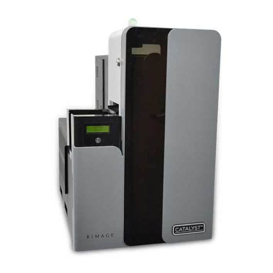 RIMAGE CATALYST 6000 USER MANUAL Pdf Download | ManualsLib