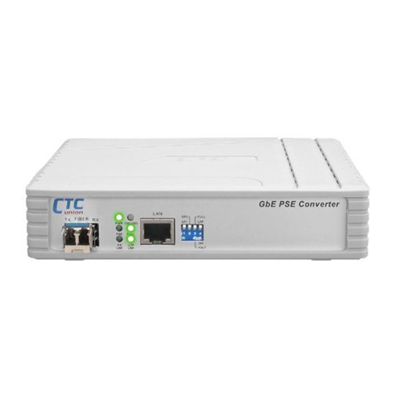 CTC UNION OFC-1000PSE-AC USER MANUAL Pdf Download | ManualsLib