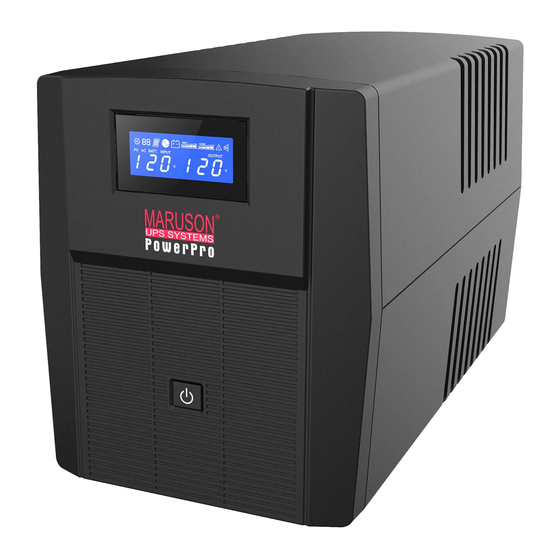 MARUSON PRO-550LCD USER MANUAL Pdf Download | ManualsLib