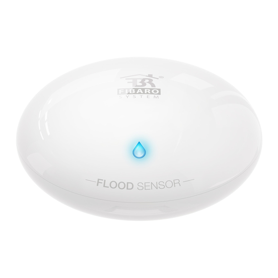 FIBARO FLOOD SENSOR INSTRUCTION MANUAL Pdf Download | ManualsLib