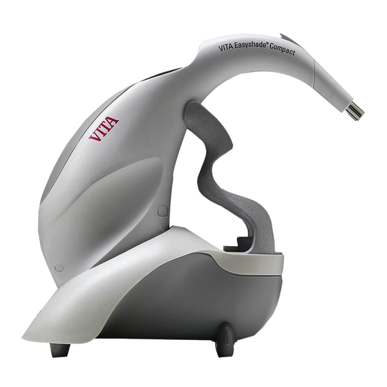VITA EASYSHADE COMPACT QUICK START MANUAL Pdf Download | ManualsLib