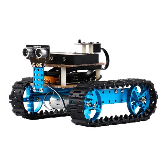 MAKEBLOCK STARTER ROBOT KIT QUICK MANUAL Pdf Download | ManualsLib